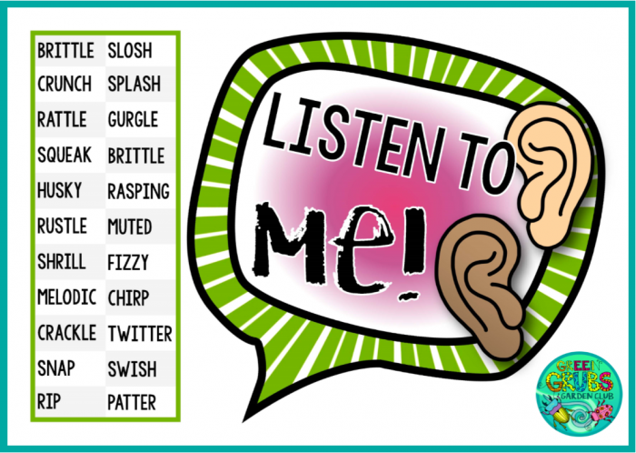 5 Senses Labels for your Garden or Nature table {FREE Printables}