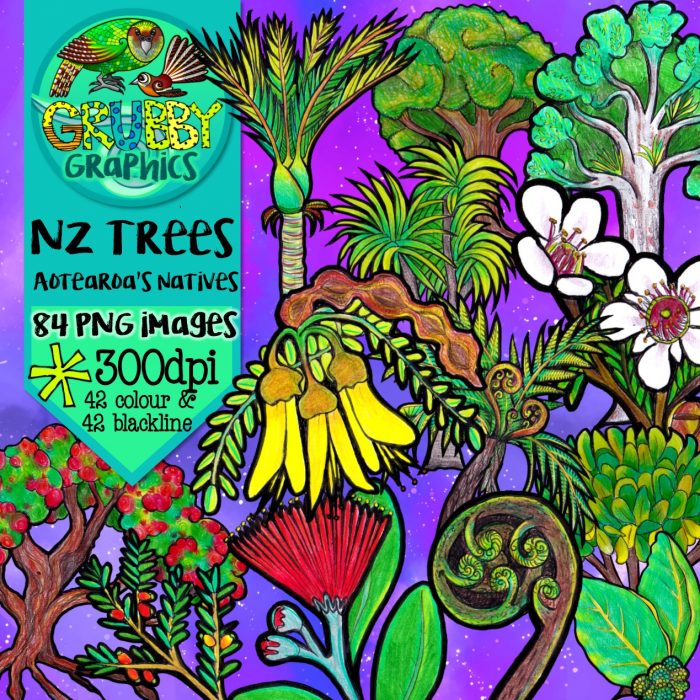 New Zealand Native Trees {Fact Files & Task Cards}