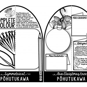 Pohutukawa {New Zealand Trees Make & Do Activity Pack}