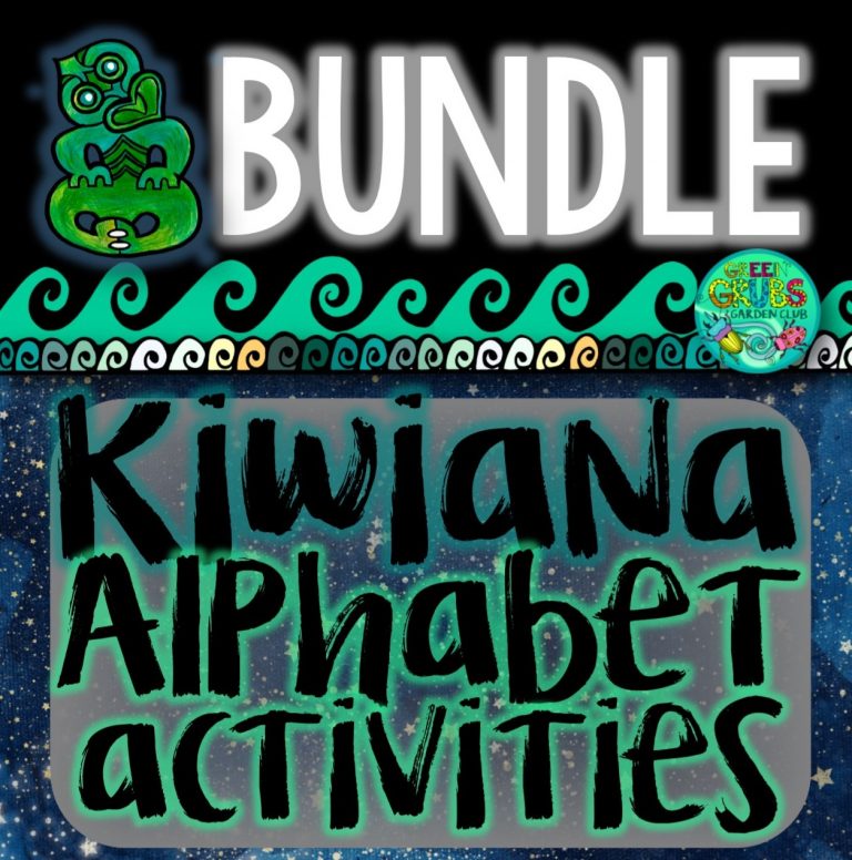 Kiwiana Alphabet Activities (MEGA bundle A-Z)