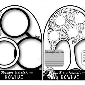 Kowhai {New Zealand Trees Make & Do Activity Pack}