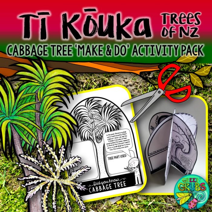 Ti Kouka NZ Cabbage Tree {New Zealand Trees Make & Do Activity Pack}