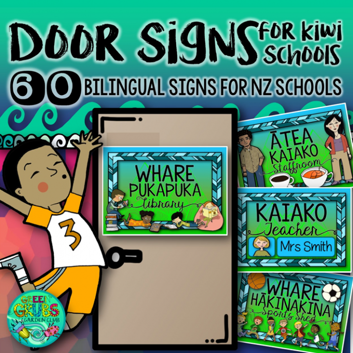 Kiwi Classroom Labels