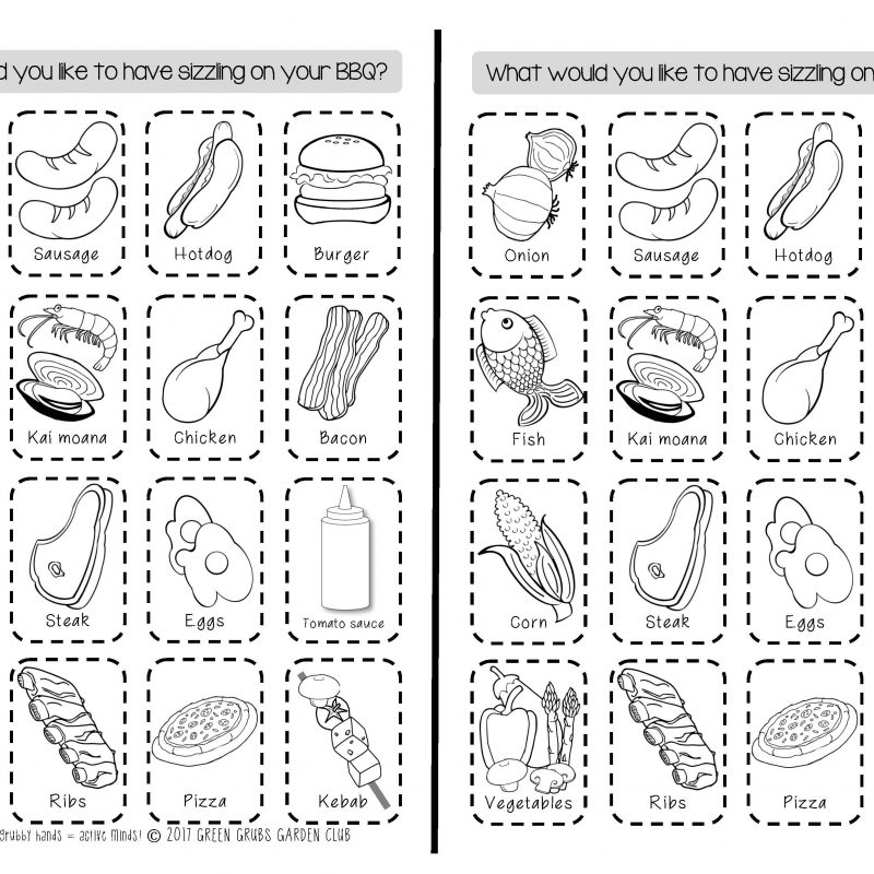 B = BBQ {Kiwiana Themed ‘Make & Take’ Alphabet Set}