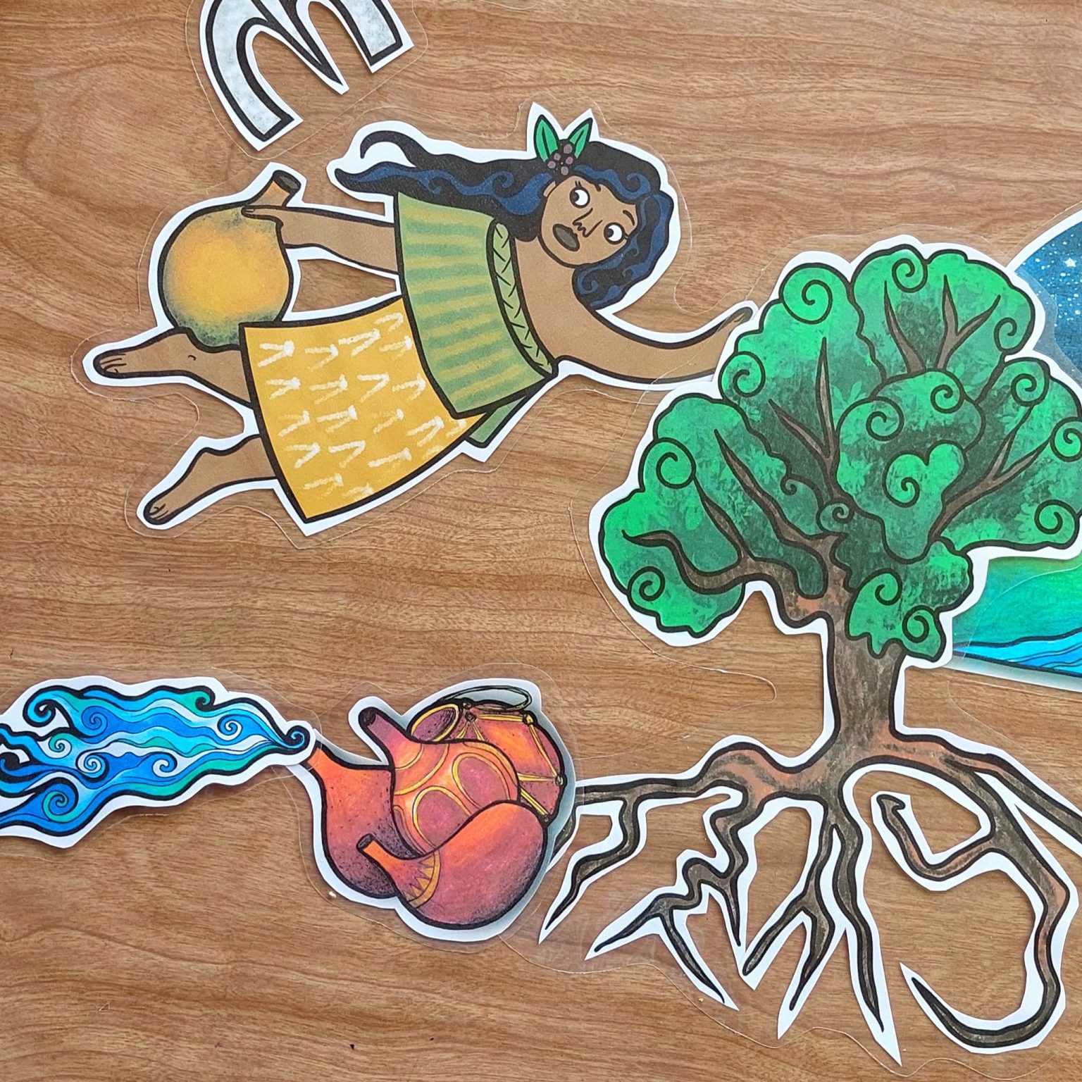 Rona and the Moon {Storytelling Images}