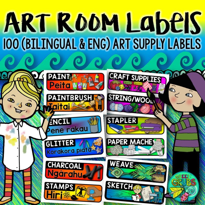 Kiwi Classroom Labels