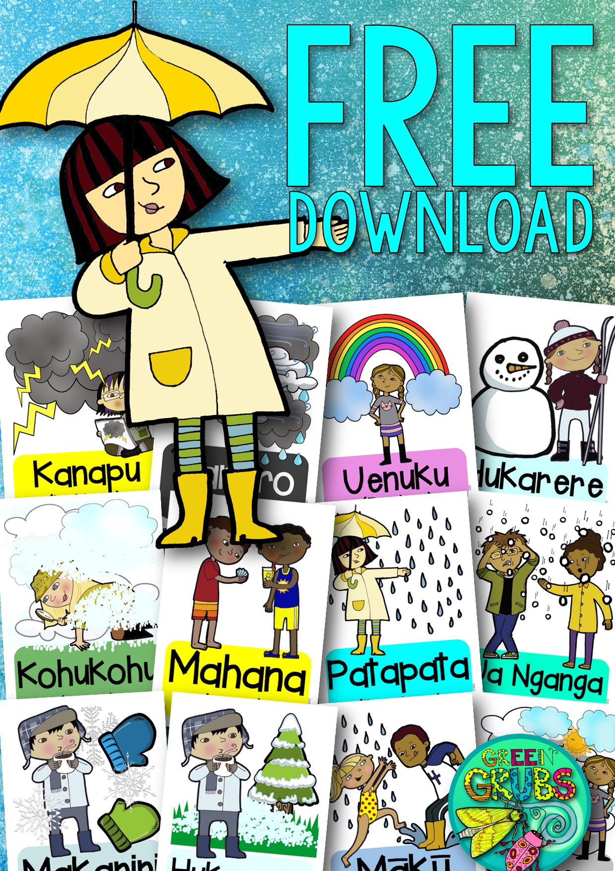 Weather cards (free download)